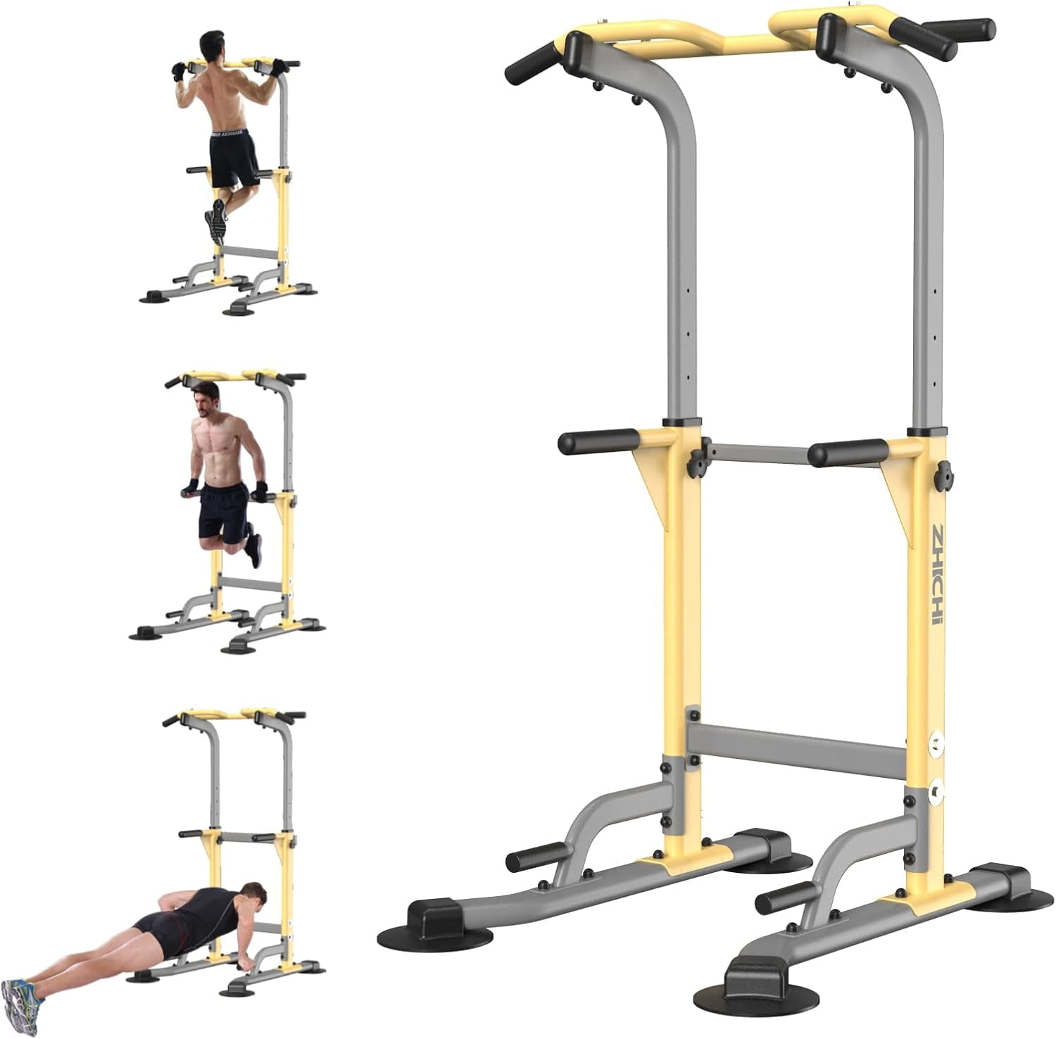 Pull Up Dip Station For Home Gym Strength Training Fitness Workout ...