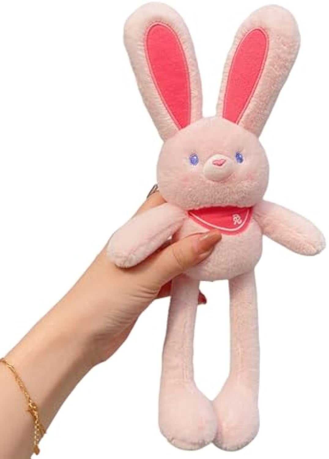Pull Up Rabbit Plush Toy, Interactive Stretchy Design, Cute Bunny ...