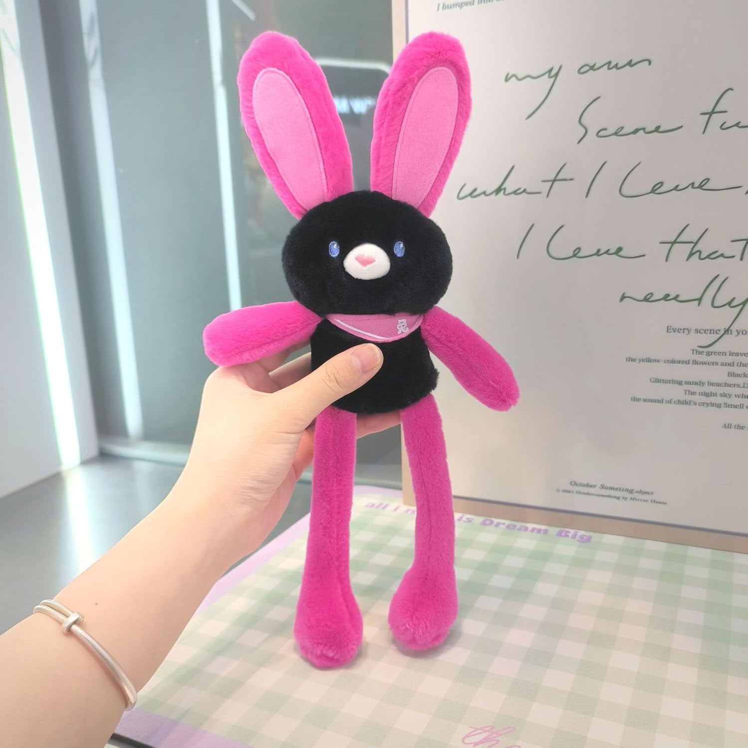 Pull-Up Rabbit Plush Toy - Interactive Stretchy Design, Pull up Rabbit ...