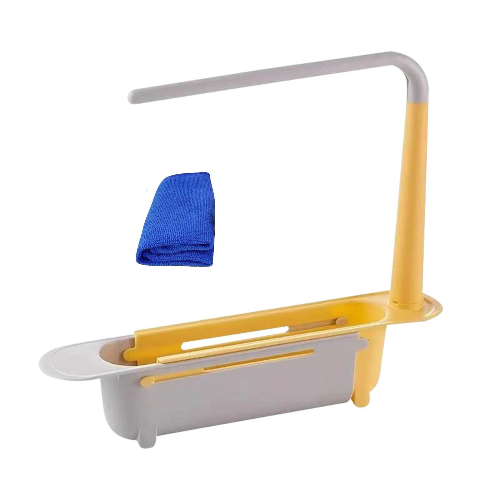 Pull-out Dish Rack, Telescopic Sink Storage, Waterproof Material ...