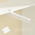Pull-out Slide Rail Pants Rack, Wardrobe Organizer, No Drill ...