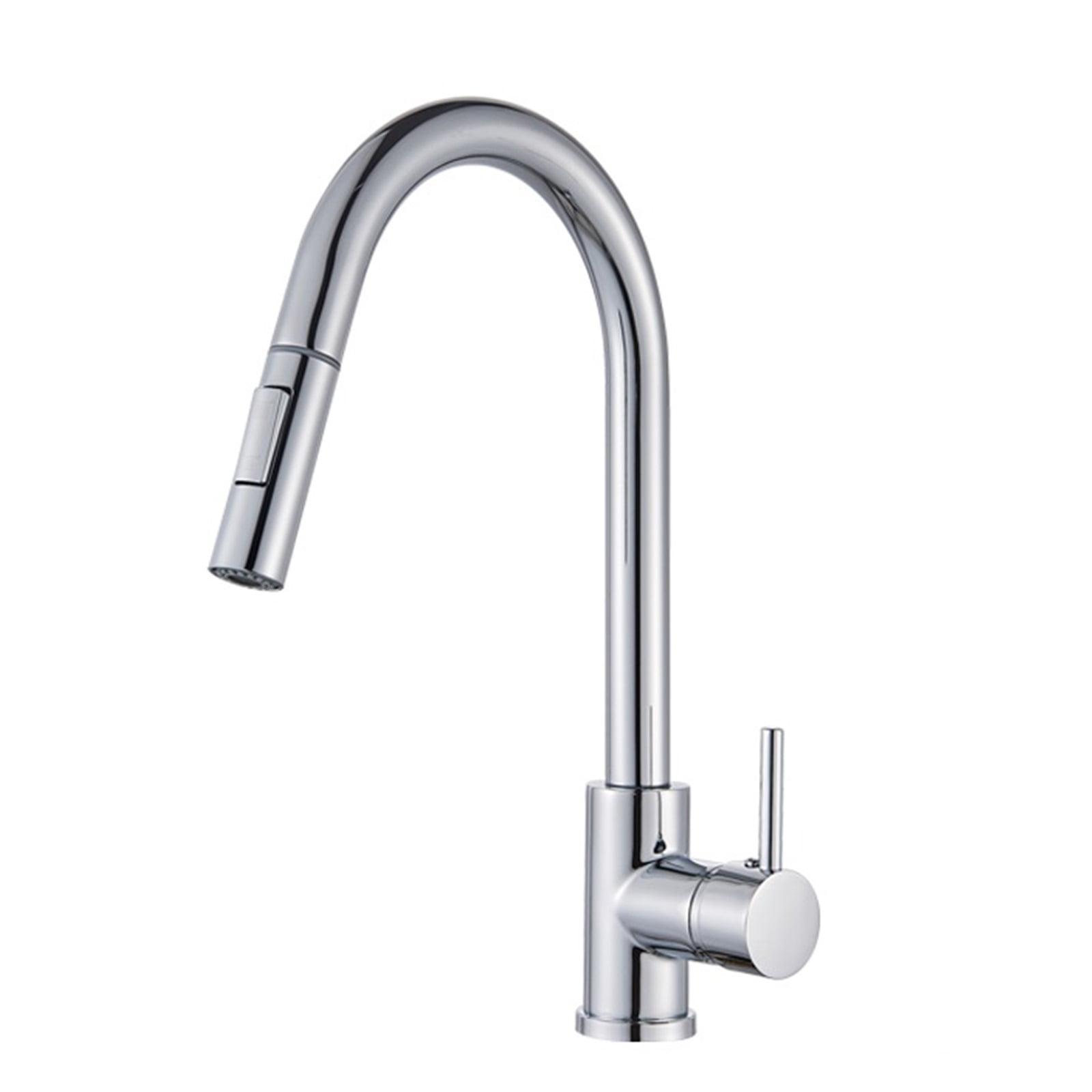 Pull-out kitchen countertop mounted 360 degree rotating hot and cold ...