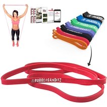 RubberBanditz Pull Up Assit Bands | Heavy Duty Resistance Exercise ...