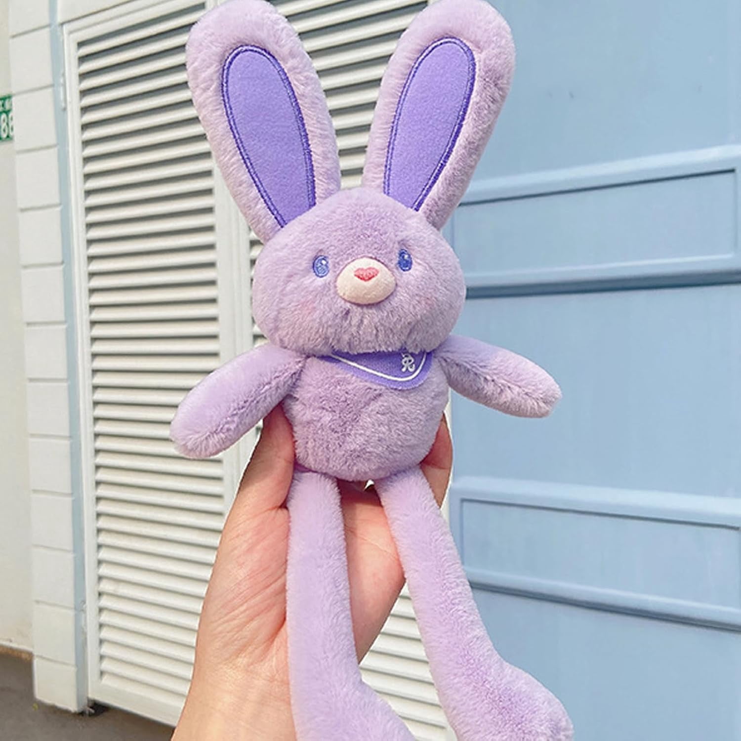 Pull up Rabbit Plush Toys, Pull-Out Funny Rabbit Plush Keychain ...