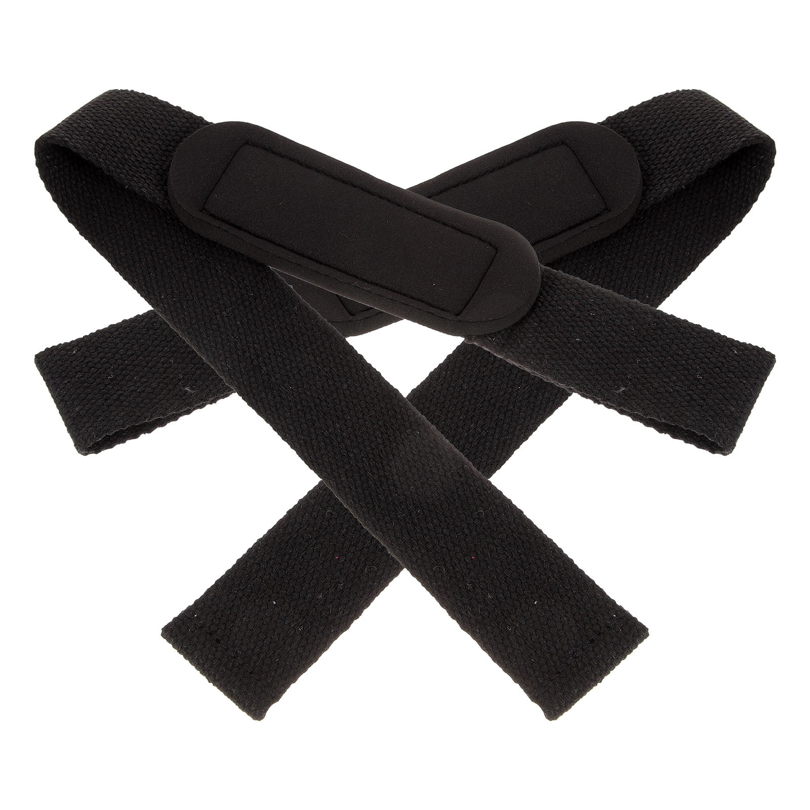 Pull-up Weightlifting Grip Straps Dumbbell Booster (black Pair) 2pcs ...