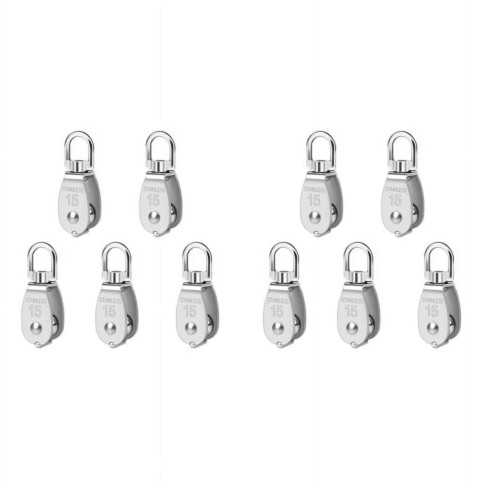 Pulley 304 Stainless Steel Single Pulley Block M15 Small Heavy Duty ...