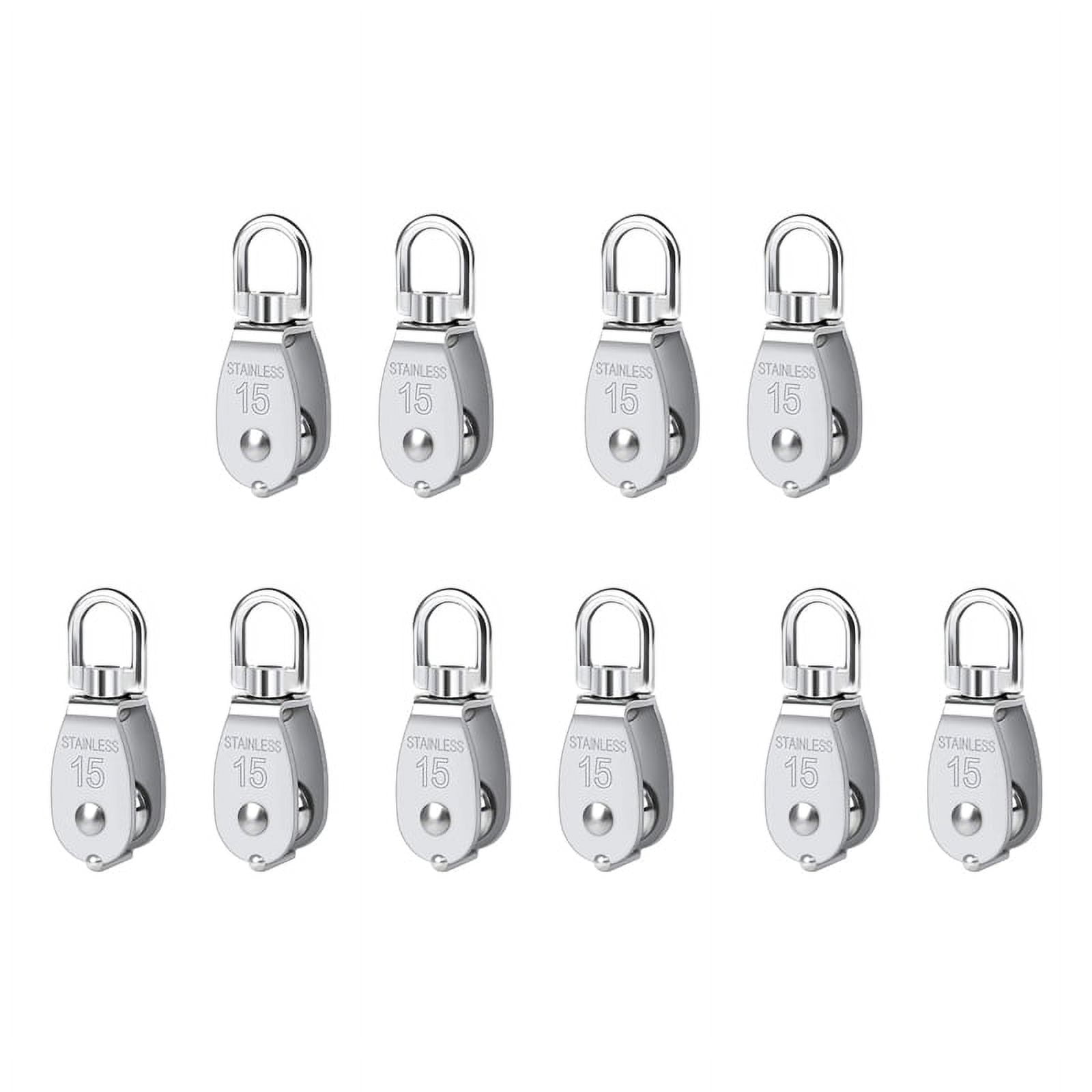 Pulley 304 Stainless Steel Single Pulley Block M15 Small Heavy Duty ...