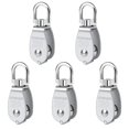 Pulley 304 Stainless Steel Single Pulley Block M20 Small Heavy Duty ...