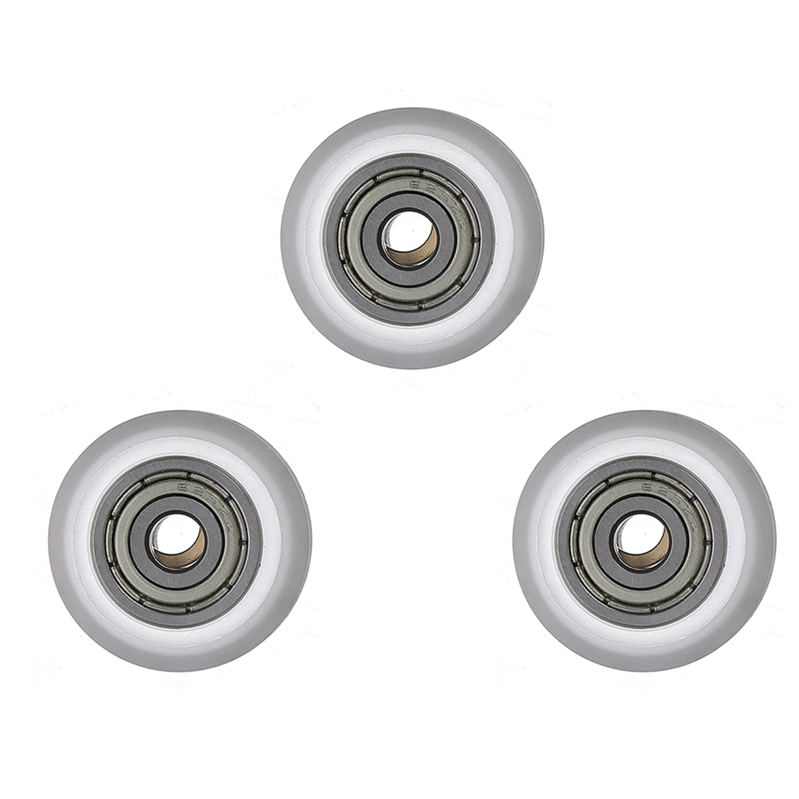 Pulley 3D Printer Wheel Roller Bearing Linear Round Plastic Wheels ...