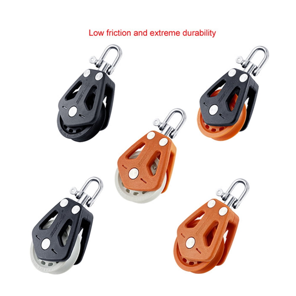 Pulley,Crane Sailboat Crane Block Rotation Block Smooth Nylon Swivel ...