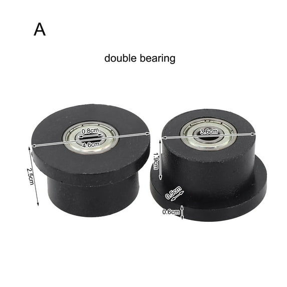 Pulley Replacement Rowing Device Pulley Home Workout 2PCS Set Outer ...