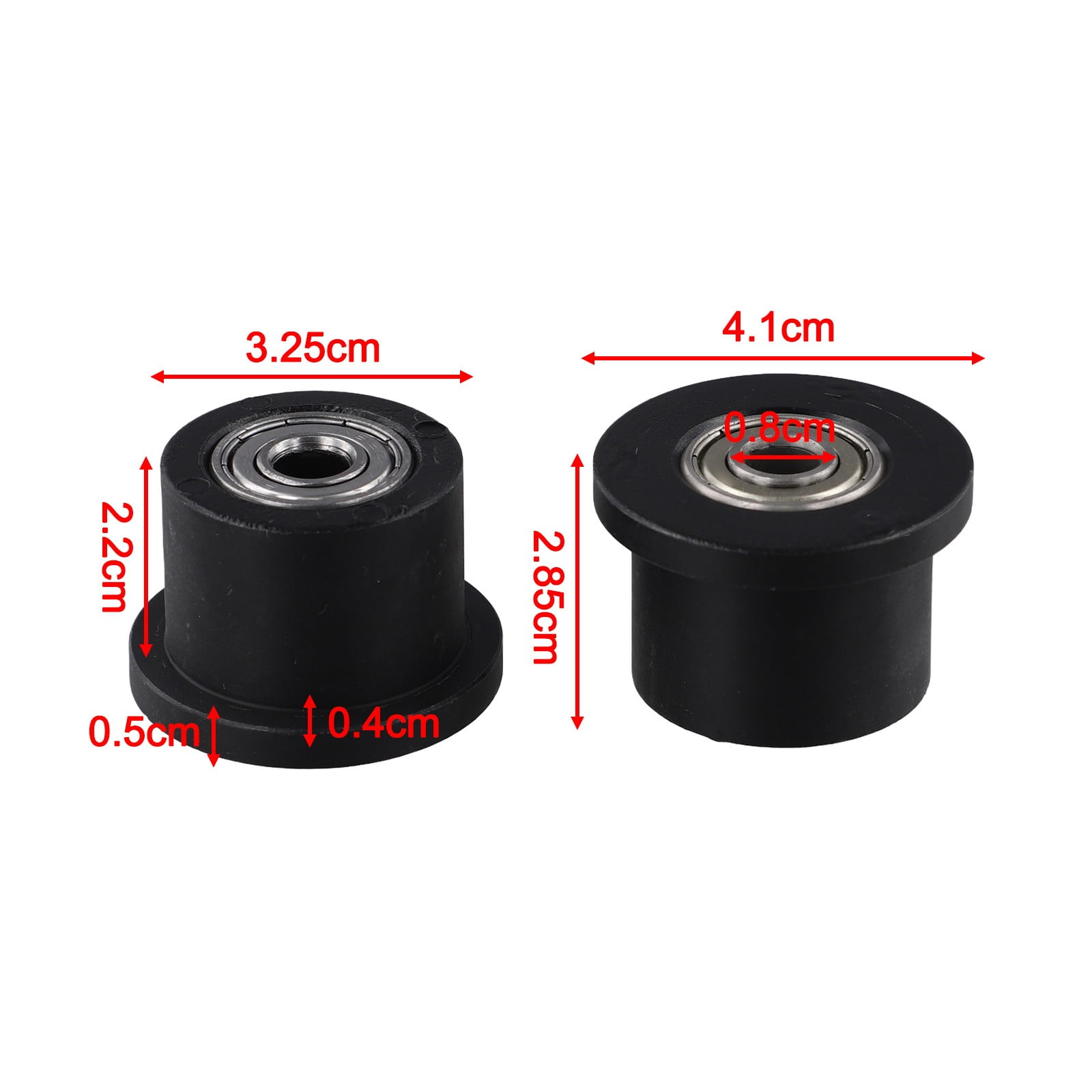 Pulley Replacement Rowing Device Pulley Home Workout 2PCS Set Outer ...