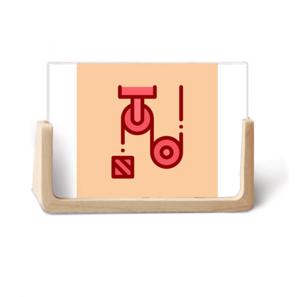 Pulley Tensile Force Experiment Photo Wooden Photo Frame Tabletop ...
