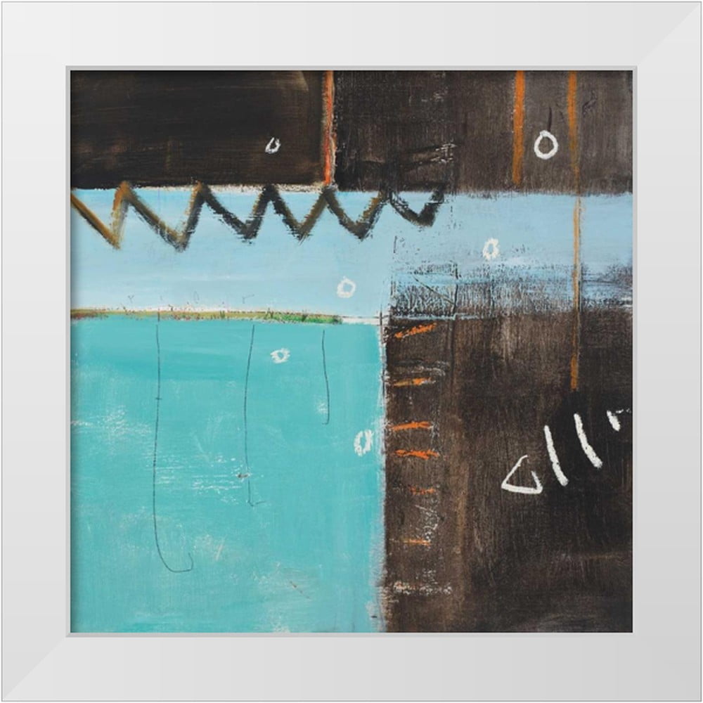 Pulliam, Mark 26x26 White Modern Wood Framed Museum Art Print Titled ...