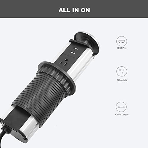 Pulling Up Outlet Socket Recessed Retractable Power Strip Charging ...