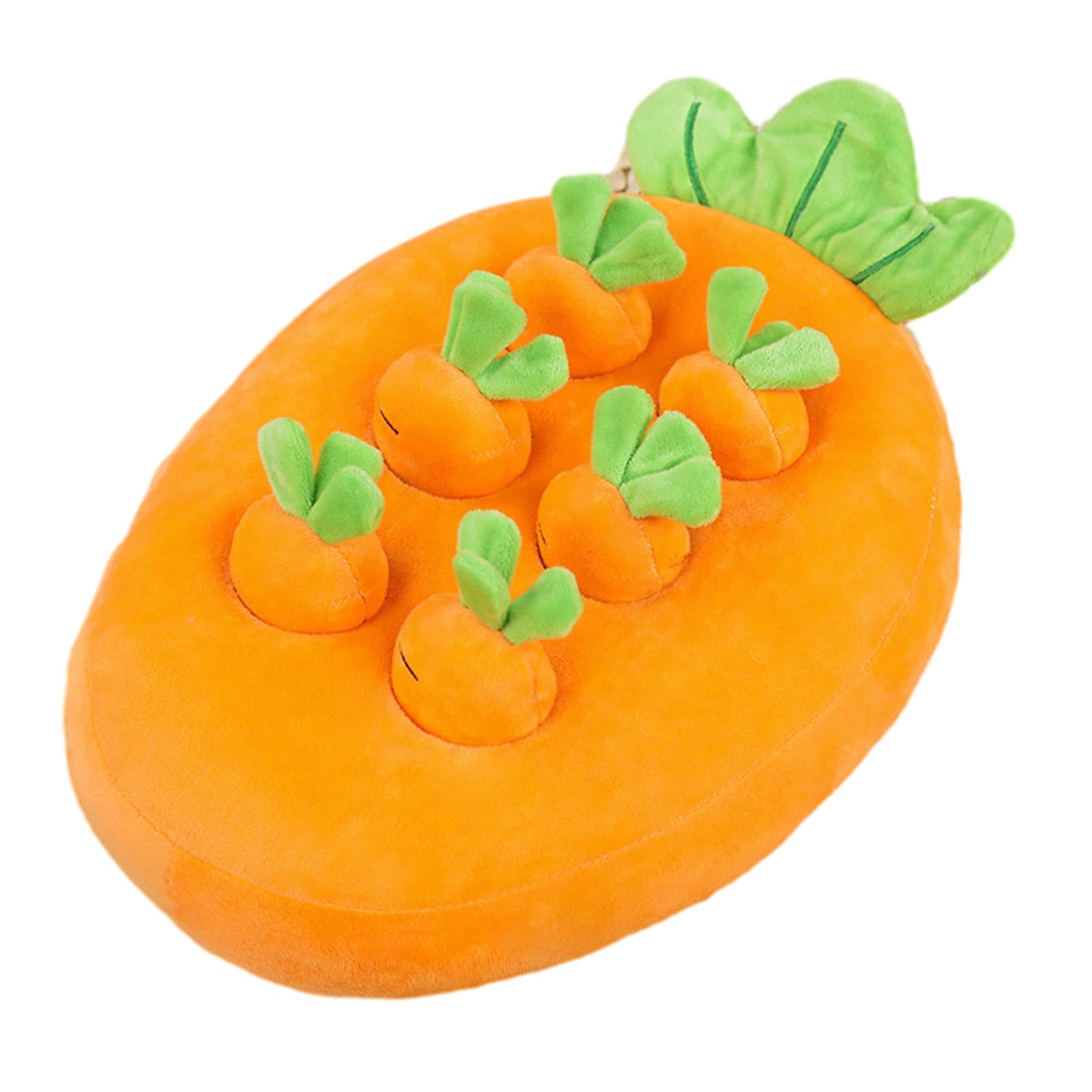 Pulling Radish Plush Toy Carrot Strawberry Pineapple Shape Fuzzy Soft ...