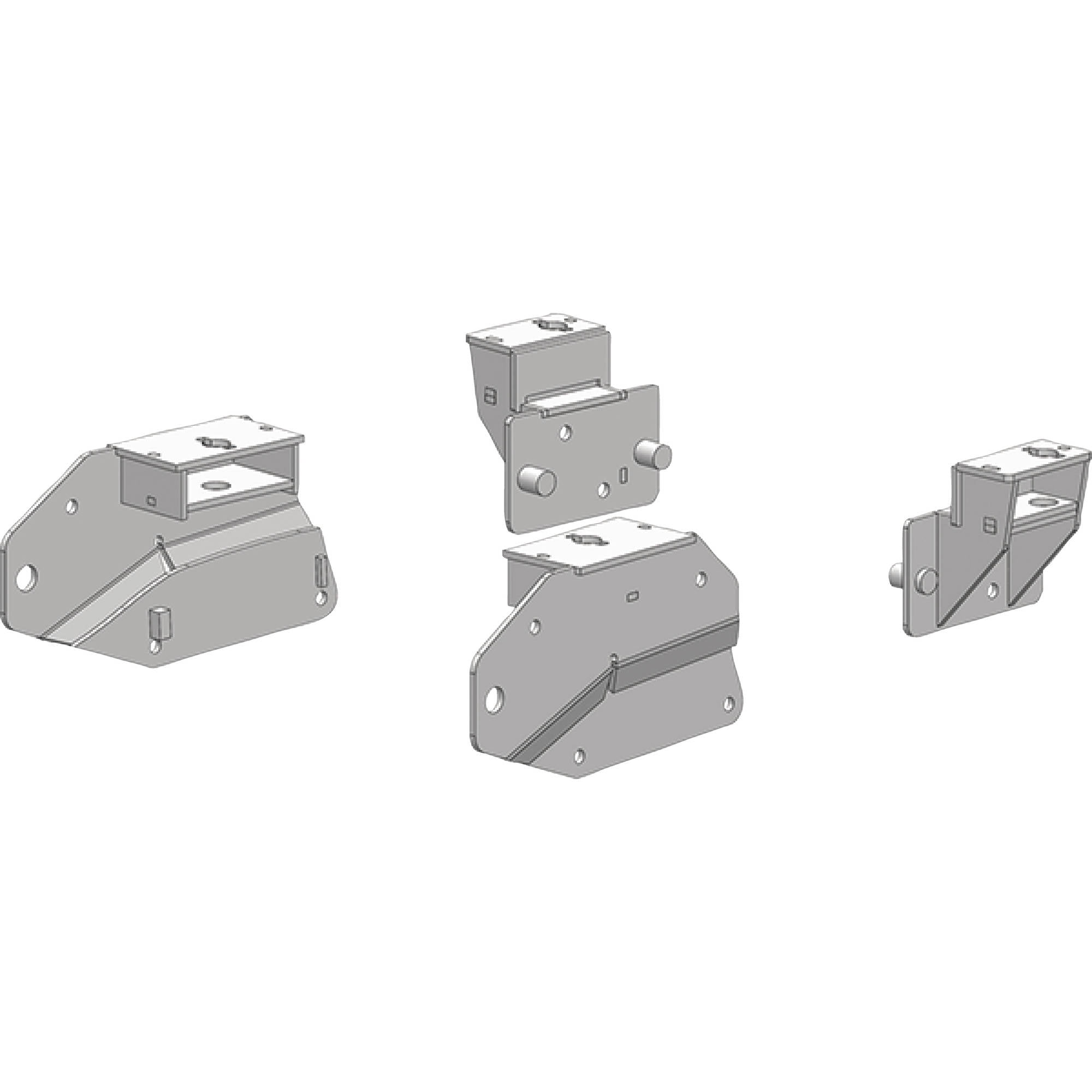 Pullrite 3119 Traditional Series SuperRail #3100 Mounting Kit for 2009 ...