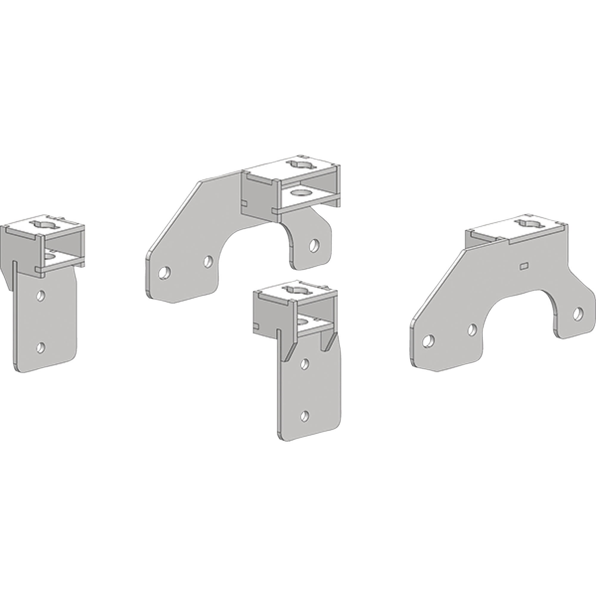 Pullrite 3345 Traditional Series SuperRail Mounting Kit for 1999-2010 ...