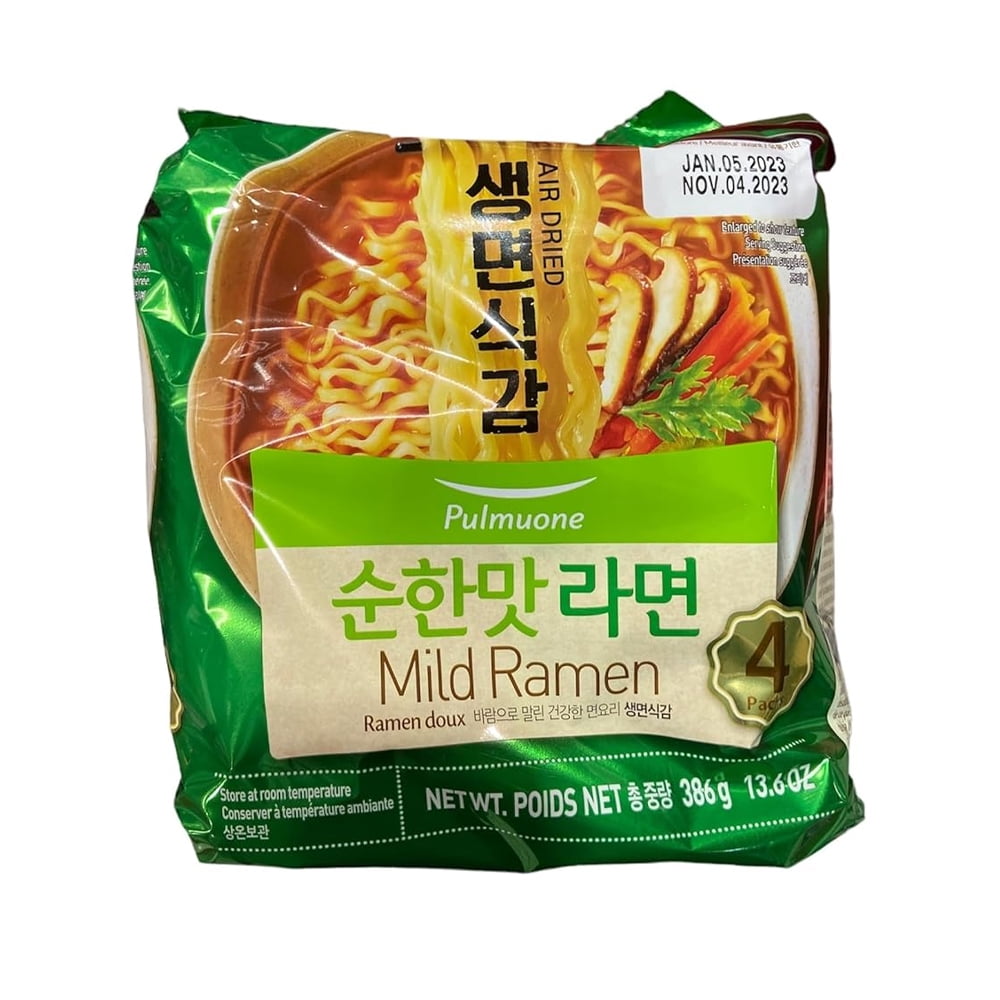 Pulmuone Mild Ramen 13.6 Oz (pack of 1) - Walmart.com