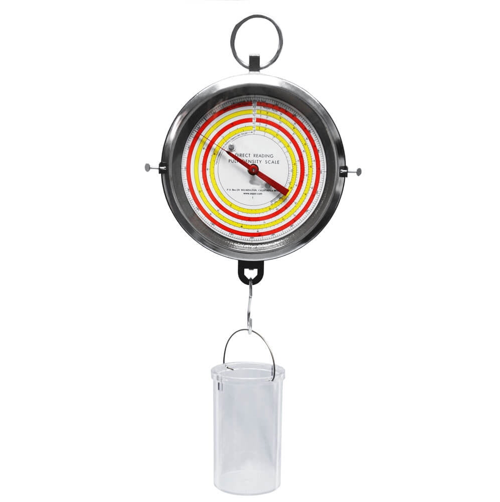 Pulp Density/Specific Gravity Scale with Clear Plastic Container ...