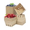 Natural Pulp Fiber Berry Basket,QZS Durable Molded Berry Basket for ...