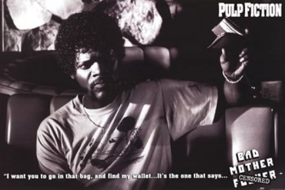 Pulp Fiction - Bad Mother Poster (36 x 24) - Walmart.com