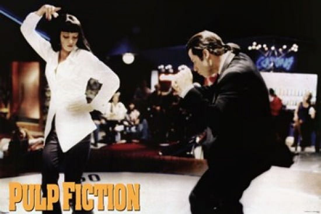 Pulp Fiction - Dance Laminated Poster (36 x 24) - Walmart.com