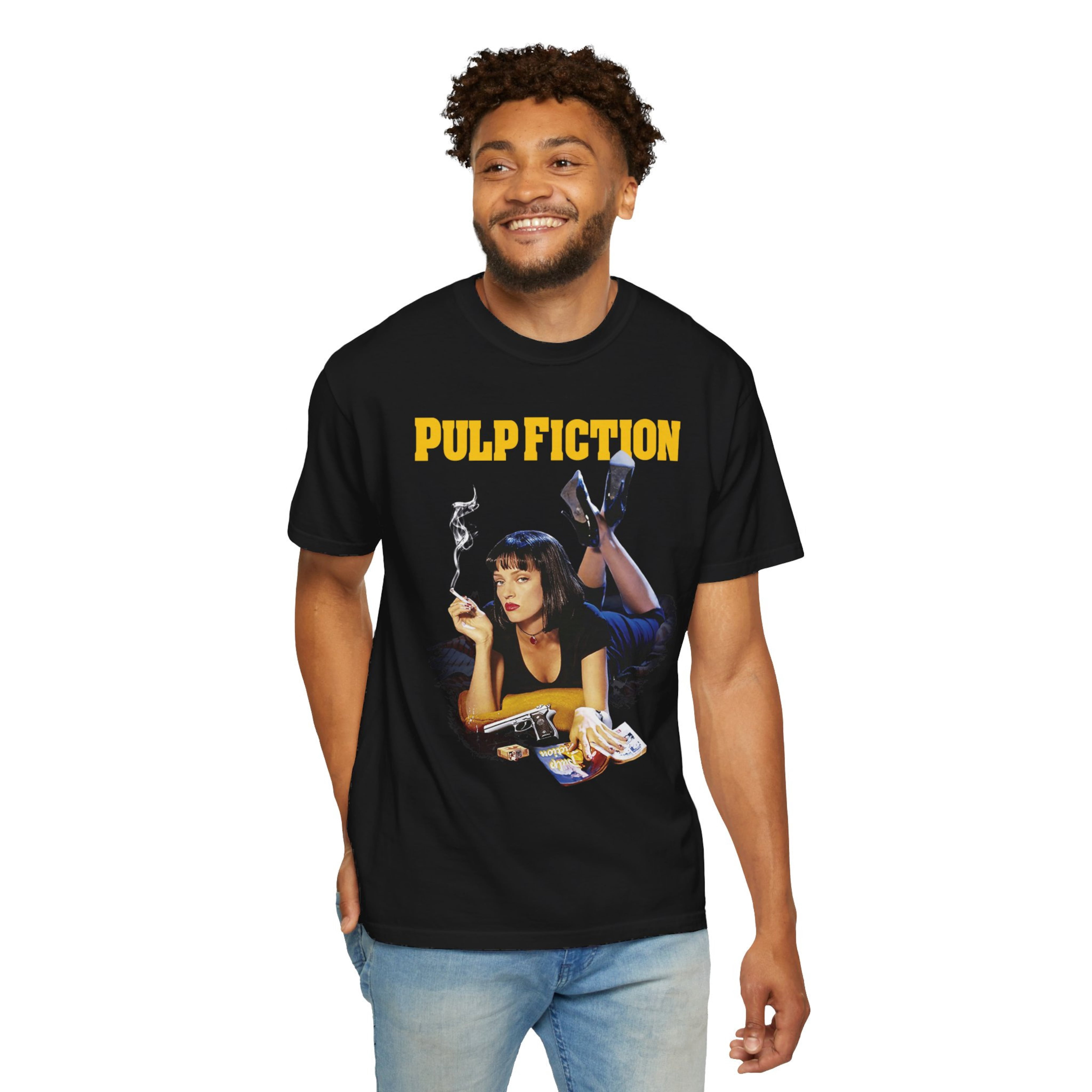 Pulp Fiction Graphic Tee - Walmart.com