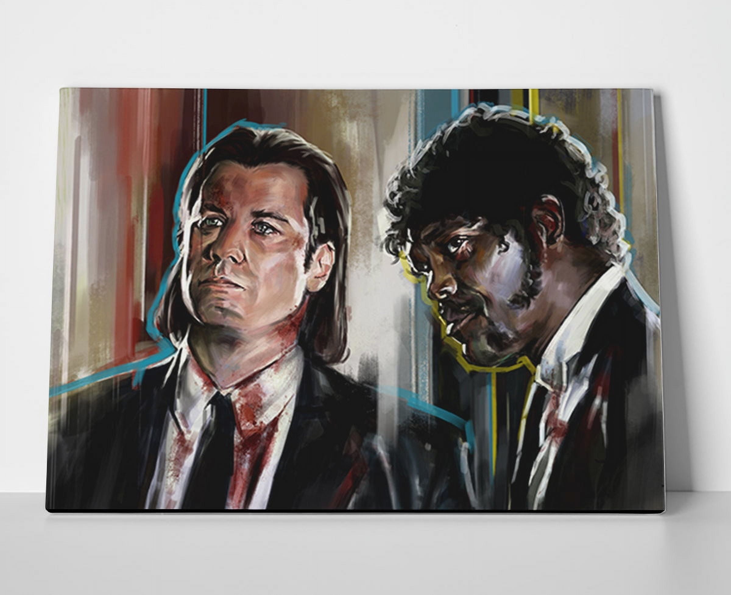 Pulp Fiction Movie Poster or Wrapped Canvas - Walmart.com