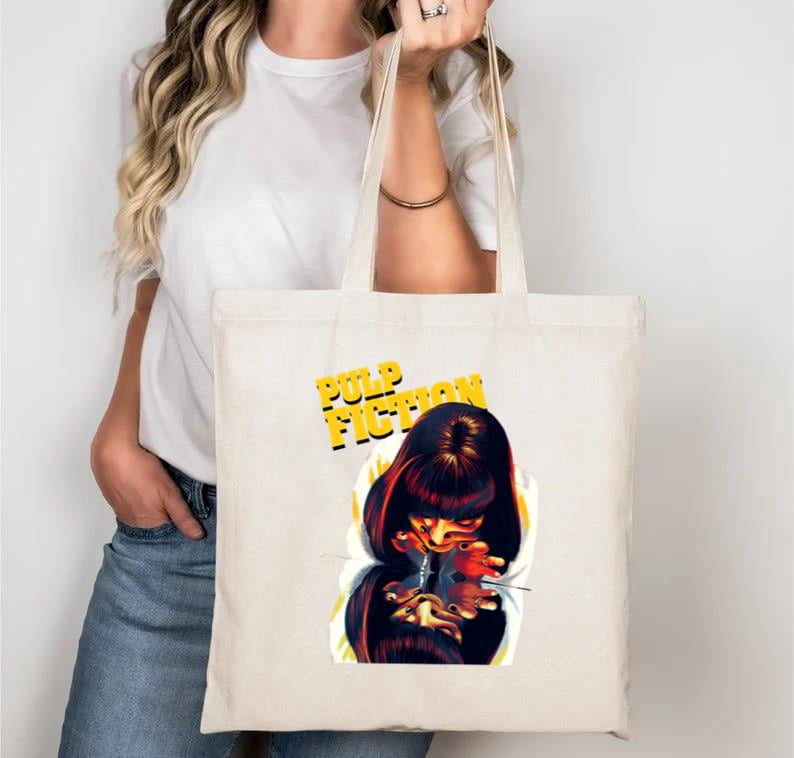 Pulp Fiction Quentin Tarantino Movie Cult Classic Film Honey, Tote Bag ...