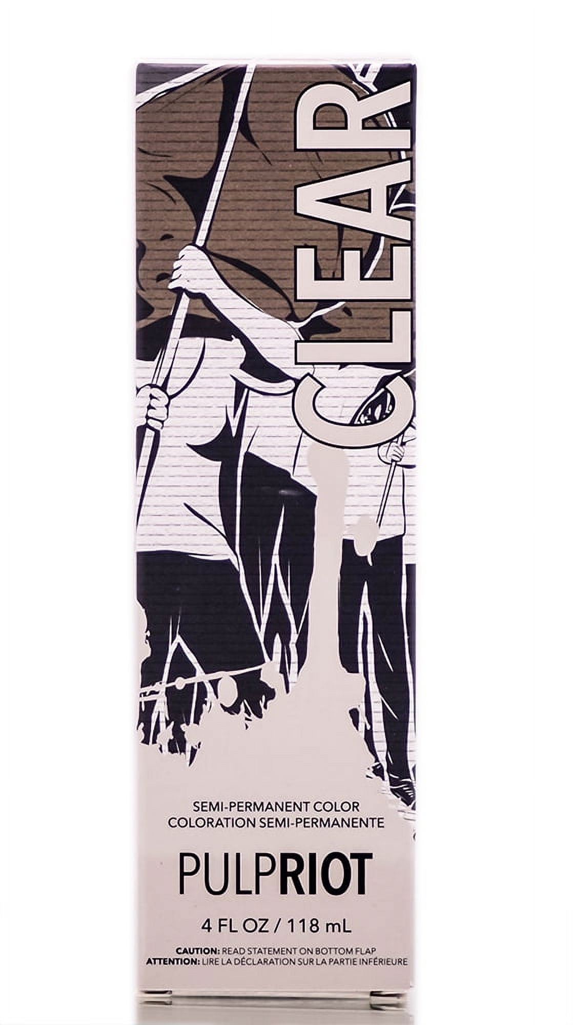 Pulp Riot Semi-Permanent Color Clear - Clear - 4 oz Hair Color ...