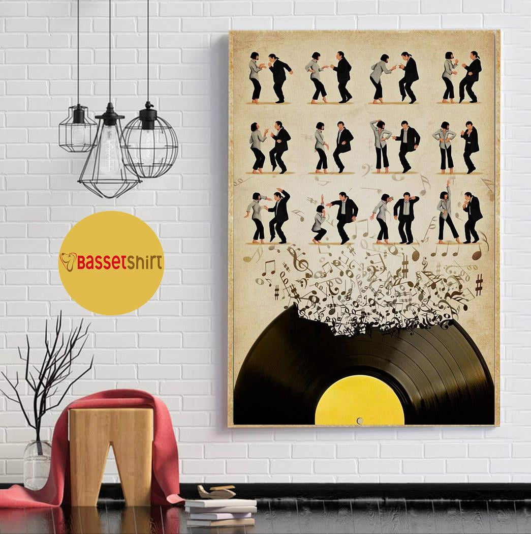 Pulp fiction couple dancing poster 16 x 24 Inch Poster - Walmart.com