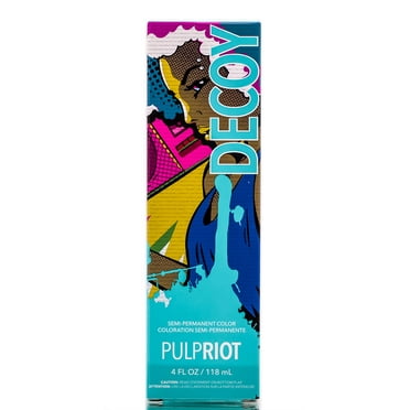 Pulp Riot Bright Pink Semi-Permanent Hair Color - 4 oz Dye Colored with ...