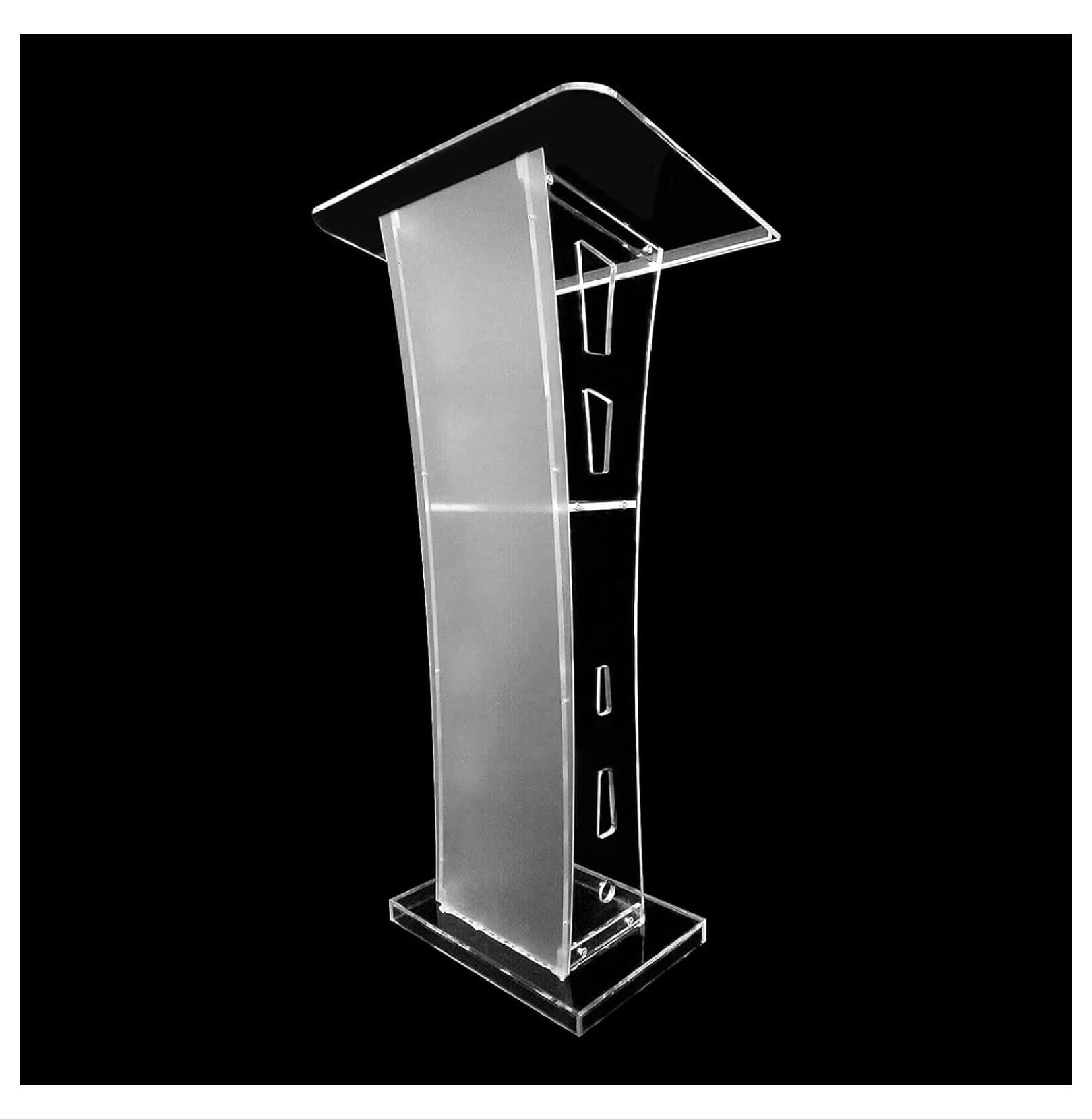 Pulpit for Churches, Clear Acrylic Podium Stand Desk for Churches ...