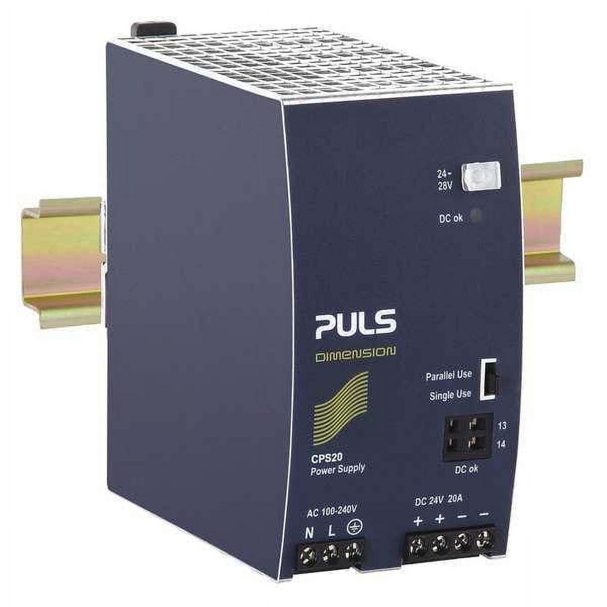 Puls DC Power Supply,Metal,24 to 28VDC,480W CPS20.241 - Walmart.com