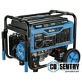 Pulsar 10,000W Gas Powered Electric Portable Generator, Dual Fuel ...