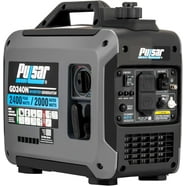 Pulsar Dual Fuel 4000W Inverter Generator, CO Alarm, 3200 Running Watts ...