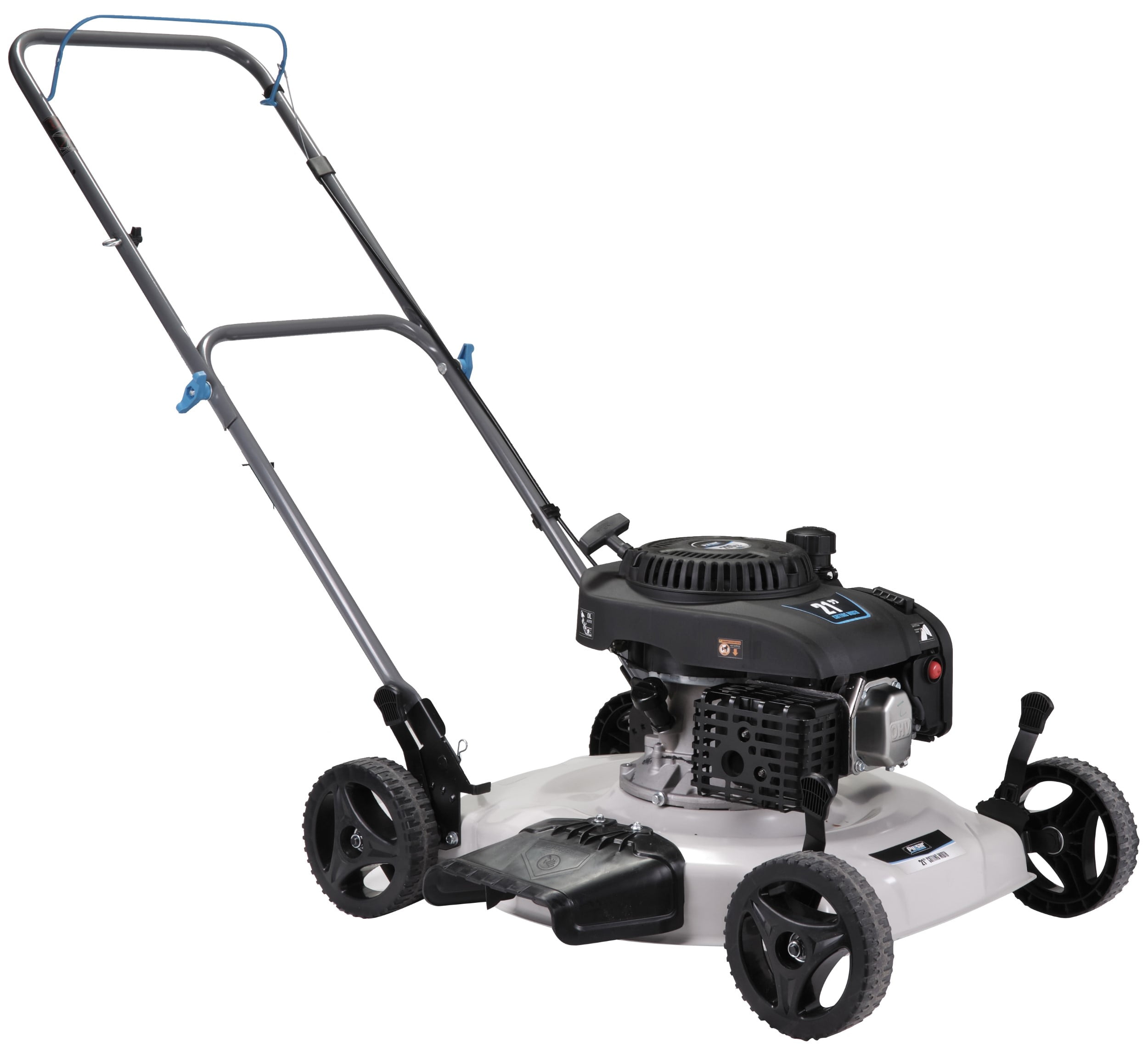 "Pulsar Lawn Mower PTG1221D Gas Powered with 21"" Cutting Path, 5 ...