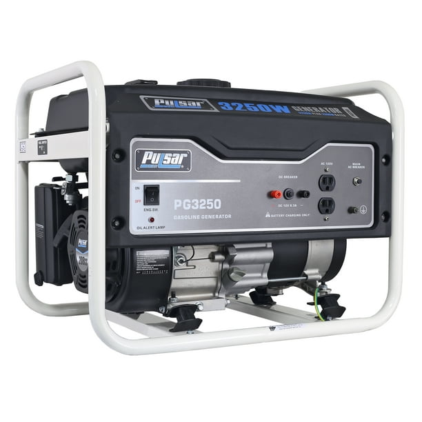 Pulsar 3,250-Watt Gasoline Powered Portable Generator - Walmart ...