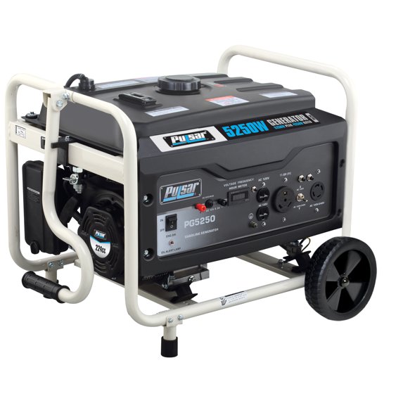 Pulsar 5,250 Peak Watt Gas-Powered Portable Generator - Walmart.com