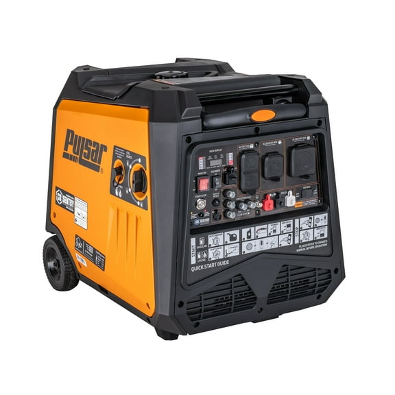 PowerSmart 4400-Watt Gasoline Inverter Generator, Portable Outdoor, 5.5 ...