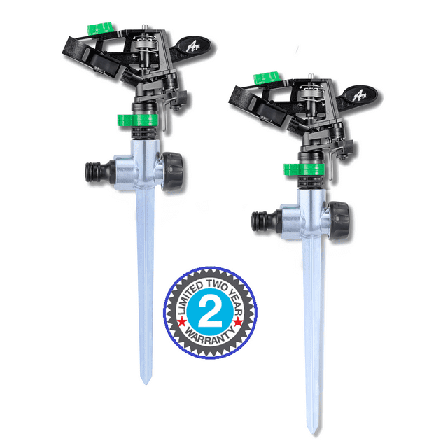 APT Pulsating Sprinkler for Grass, Lawn, Garden with Hose Connected ...