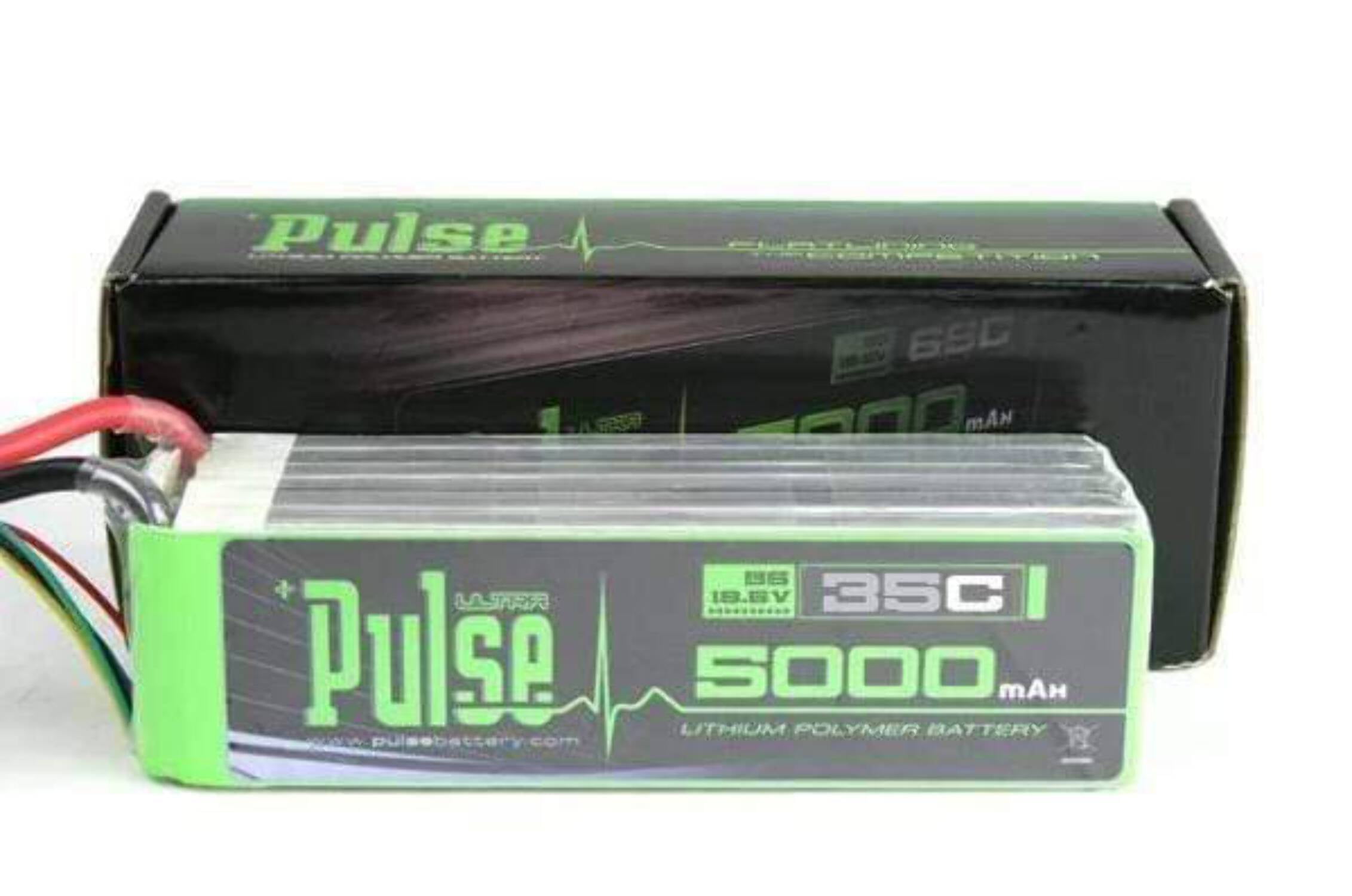 Pulse 5000mah 35C 18.5V 5S Lipo Battery - EC5 Connector - Walmart.com