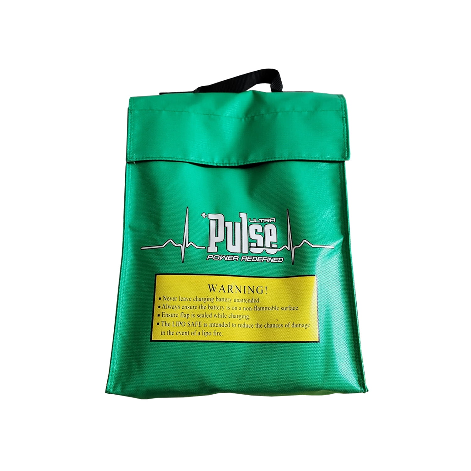 Pulse Green Lipo Safe Bag For 12S/14S Stick Packs - Walmart.com