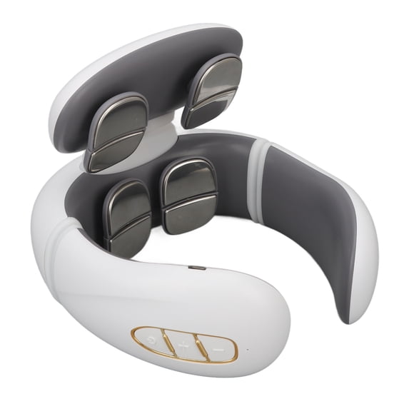 Pulse Neck Massager, 2026 2.0 Upgraded 4-Head Portable Neck Massager ...