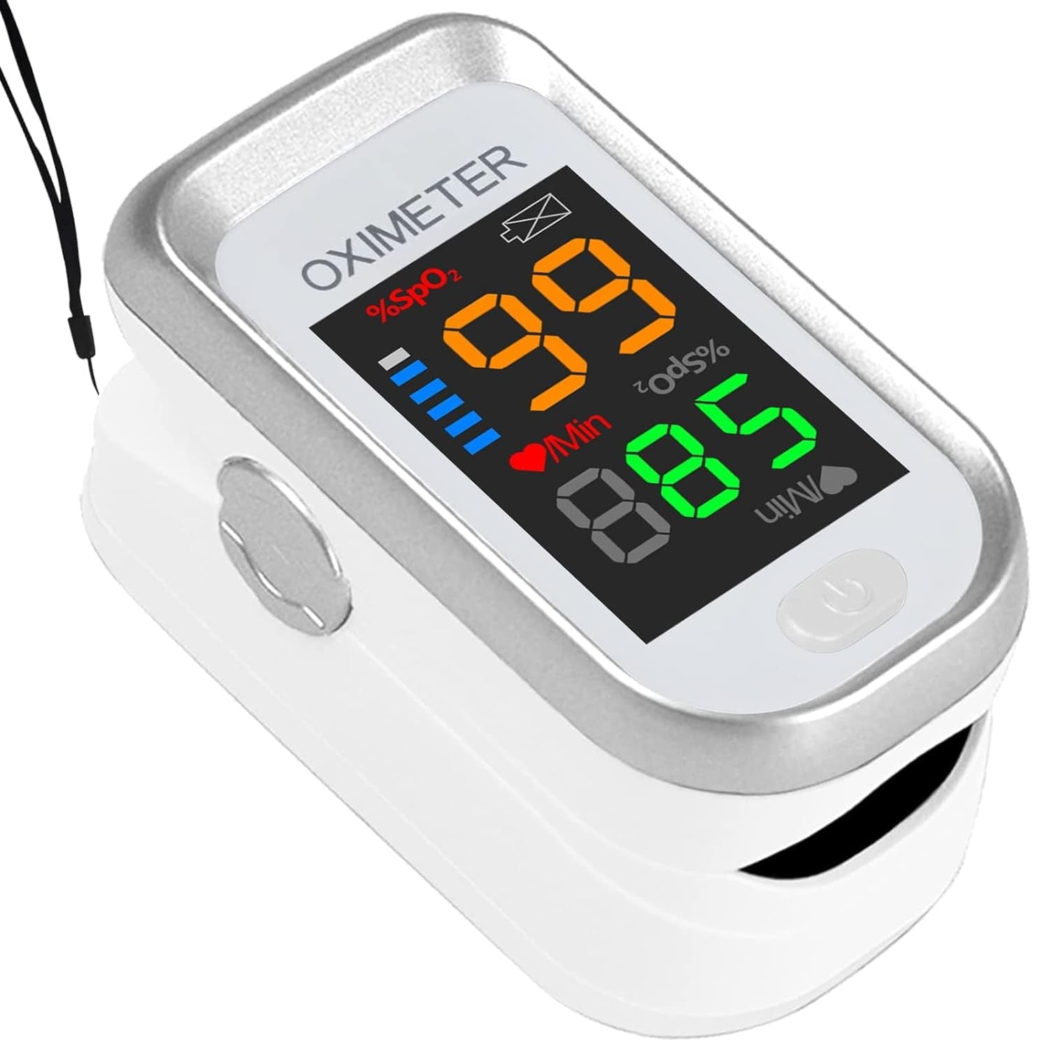 Pulse Oximeter, Finger Pulse Oximeter and OLED Display, Pulse Oximeter ...