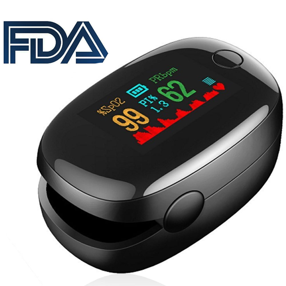 Pulse Oximeter Fingertip,Fast Spo2 Reading Blood Oxygen Saturation ...