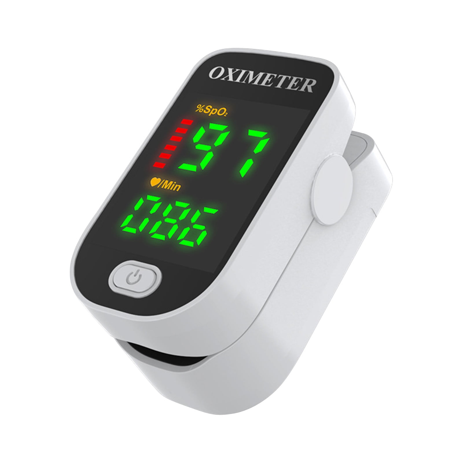 Pulse Oximeter Fingertip - Oxygen Meter Finger Pulse Oximeter - Blood Oxygen Saturation Monitor ...