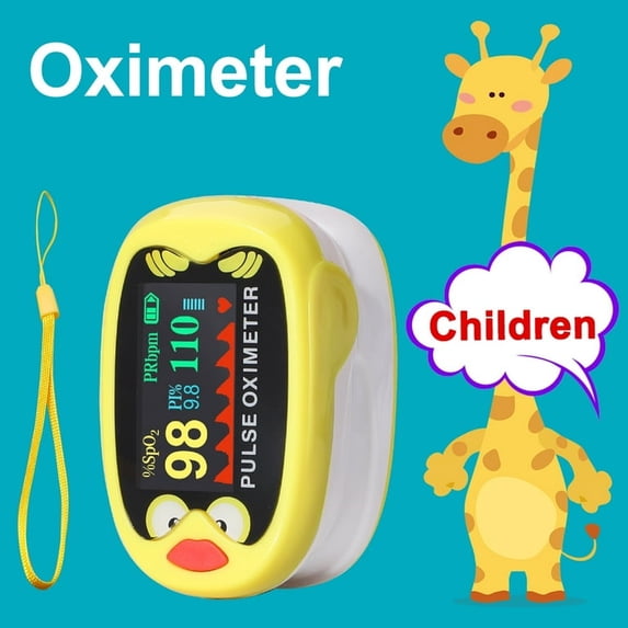 Pulse Oximeter for Kids,Portable Oxygen Monitor Fingertip,Finger Oxygen ...