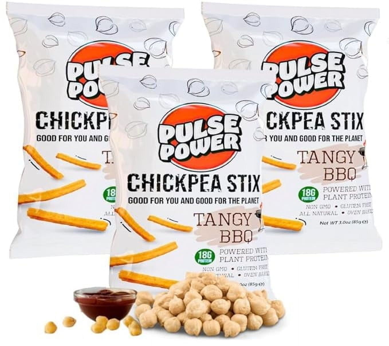 Pulse Power Chickpea Stix Tangy BBQ 3oz - Walmart.com